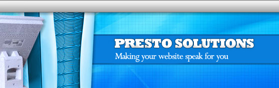 Presto Solutions - Web Services, web portfolio web designers in Cardiff